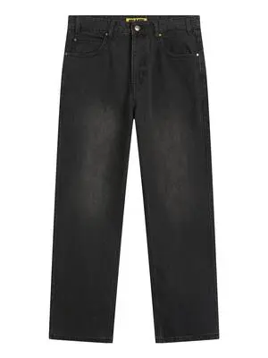 BUTTER GOODS Racer Relaxed Denim Jeans - Faded Black