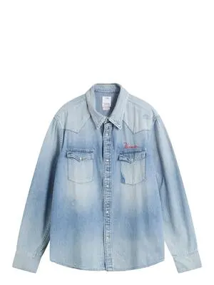 Visvim Social Sculpture Crash Shirt - Denim