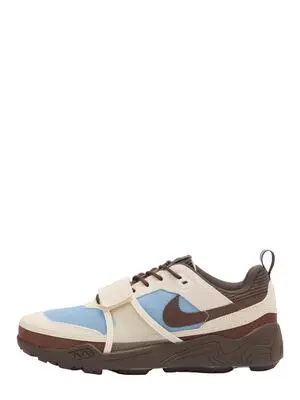 Nike X Travis Scott Zoom Field Jaxx Sneakers - Blue/brown/ivory