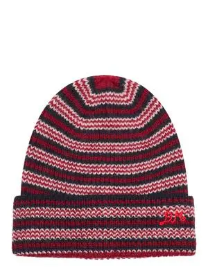 DAMSON MADDER Striped Wool Beanie - Multi