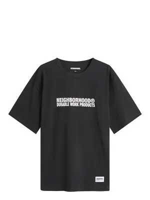 NEIGHBORHOOD Sheltech Logo T-shirt - Black