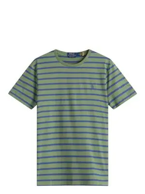 Polo Ralph Lauren Stripe T-shirt - Fatigue/old Royal