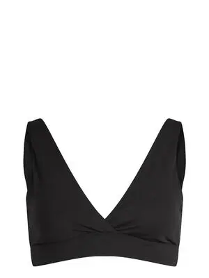 TALA Dayflex V Neck Sports Bra - Shadow Black