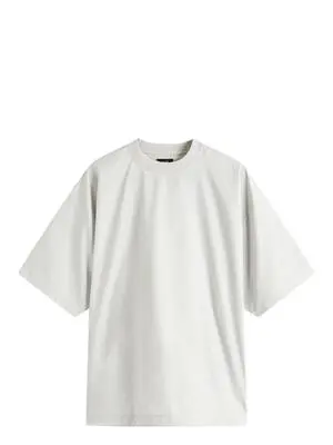 BEAMS Tech Loose T-shirt - Light Grey
