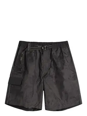 AND WANDER X Nylon Print Short Pant - Charcoal