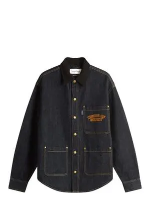 HOUSE OF SUNNY Chainstitch Denim Shirt - Indigo