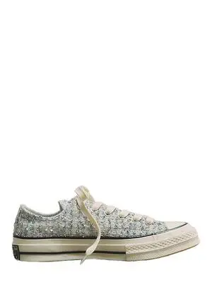 CONVERSE Chuck 70 Metallic Low-top Sneakers - Barely Grey/egret/black