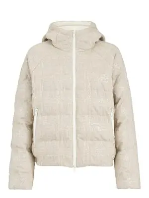 Brunello Cucinelli Virgin Wool Down Puffer Jacket - Beige