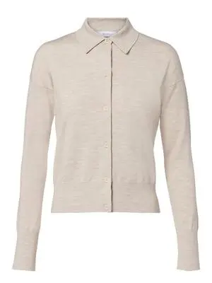 Max Mara Medeola Wool-blend Cardigan - Beige