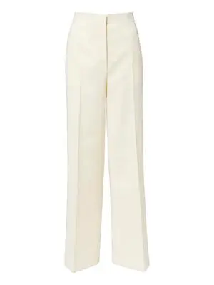 FFORME Agel Wide-leg Wool Pants - White