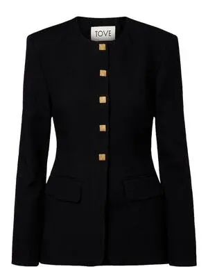 Tove Moya Virgin Wool Blazer - Black