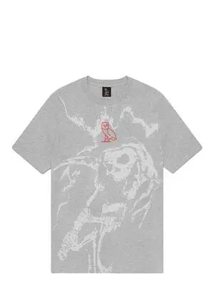 OVO Grim Reaper T-shirt - Heather Grey