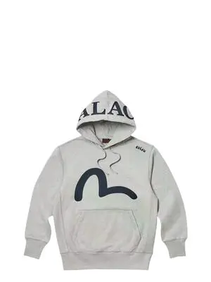 PALACE X Evisu Seagull Hoodie - Grey