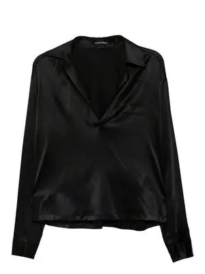 TOM FORD Satin Blouse - Black
