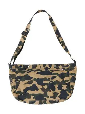 A BATHING APE 1st Camo Cordura Shoulder Bag - Yellow