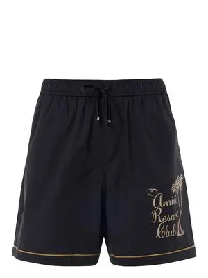 Amiri Twisted Palms Short - Black