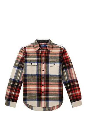 Polo Ralph Lauren Checked Cotton-flannel Shirt - Red