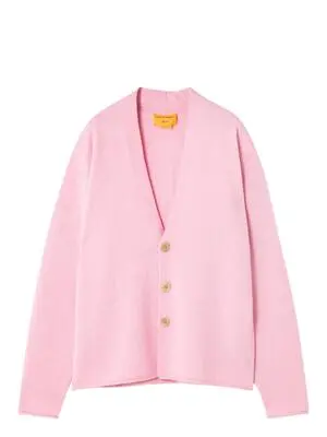 Guest In Residence Everywear Oversized Cashmere Cardigan - Pink