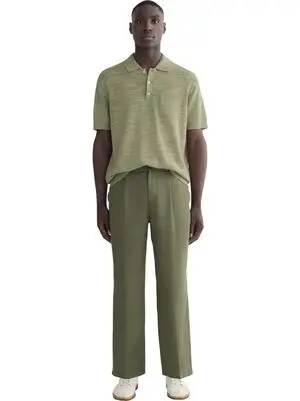Everlane Linen Pleated Trouser - Kalamata