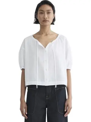 Everlane Gauze Button-up - White