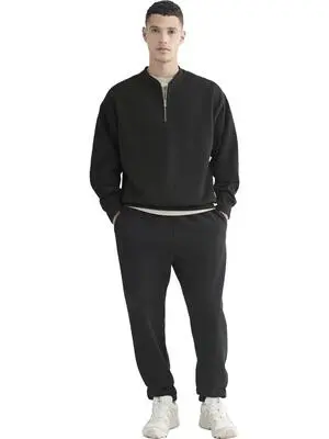Everlane Luxe Fleece Jogger - Black
