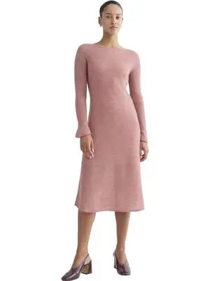 Everlane Air Alpaca™ Sweater Dress Rose Dust