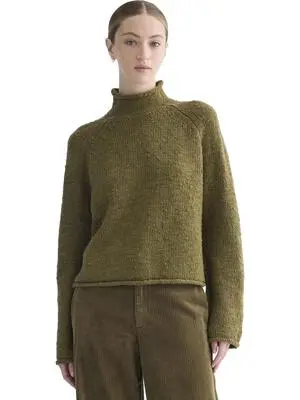 Everlane Rollneck Sweater Olive