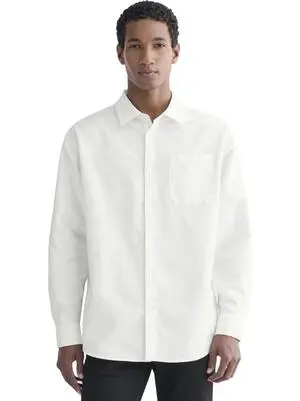 Everlane Oversized Oxford Shirt - White