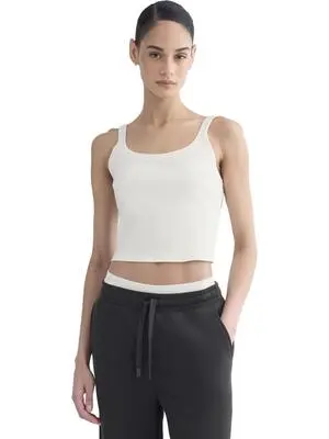 Everlane Lounge Rib Tank Top - Bone