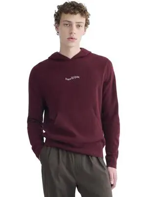 Everlane X Peace & Quiet Cashmere Hoodie - Wine