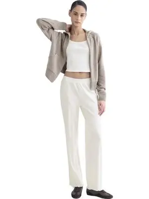 Everlane Lounge Rib Pant - Bone