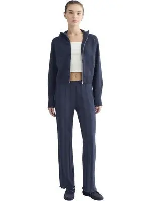 Everlane Lounge Rib Pant - Navy