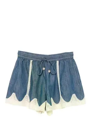 Zimmermann Awaken Shorts - Blue