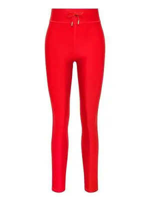 The Upside Oxford 25 In Drawstring Leggings - Red