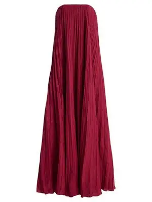 ANDRES OTALORA Ritmo Linen Maxi Dress