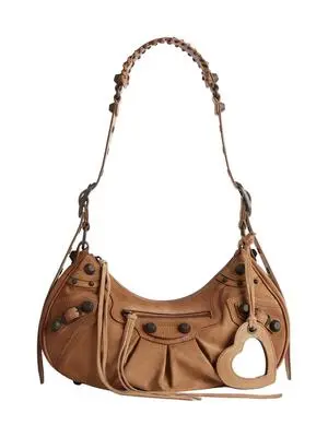 Balenciaga Le Cagole Small Shoulder Bag - Brown