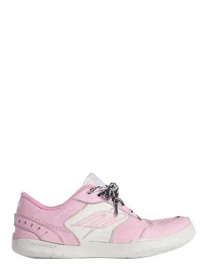 Balenciaga Hamptons Medium Worn-out Sneaker - Pink