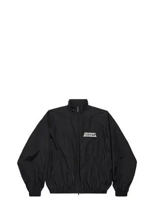 Balenciaga Masking Tape Tracksuit Jacket - Black