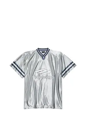 Balenciaga 3b Football V-neck T-shirt - Grey