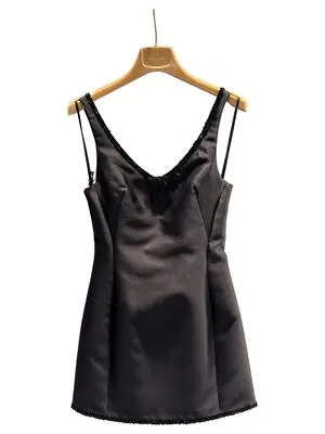 Miu Miu Mini Dress - Black