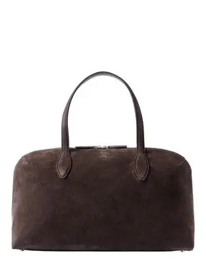 TOTEME Day Medium Suede Tote - Brown