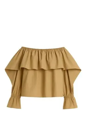 Françoise Sadie Cotton Blouse - Neutral