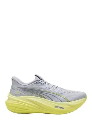 PUMA Magmax Nitro 2in Sneakers - Vibrant Silver/lux Lime