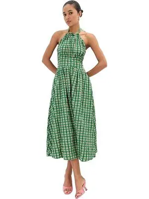 LOVE BINETTI Halter Name Tee Black