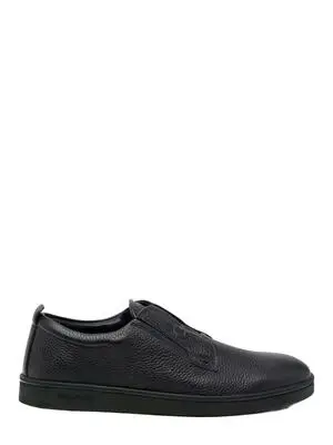 FERRAGAMO Slip-on Sneakers - Black