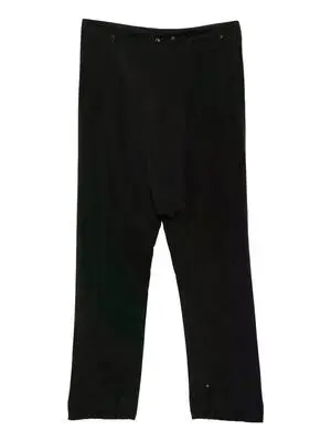 MA+ Buttoned Trousers - Black