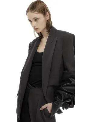 MOTHER OF ALL Doris Oversized Jacket - Grey