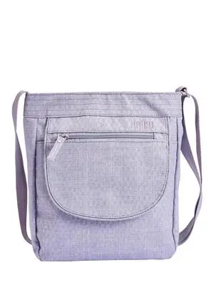 HAIKU Jaunt Rfid Blocking Crossbody - Stone Gray