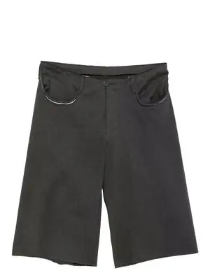 MA+ Wide-leg Shorts - Grey