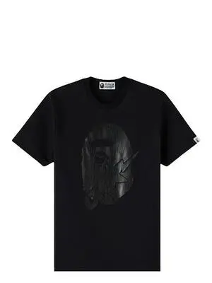 OVO X Bapesta Crocodile Print Tee Shirt - Black